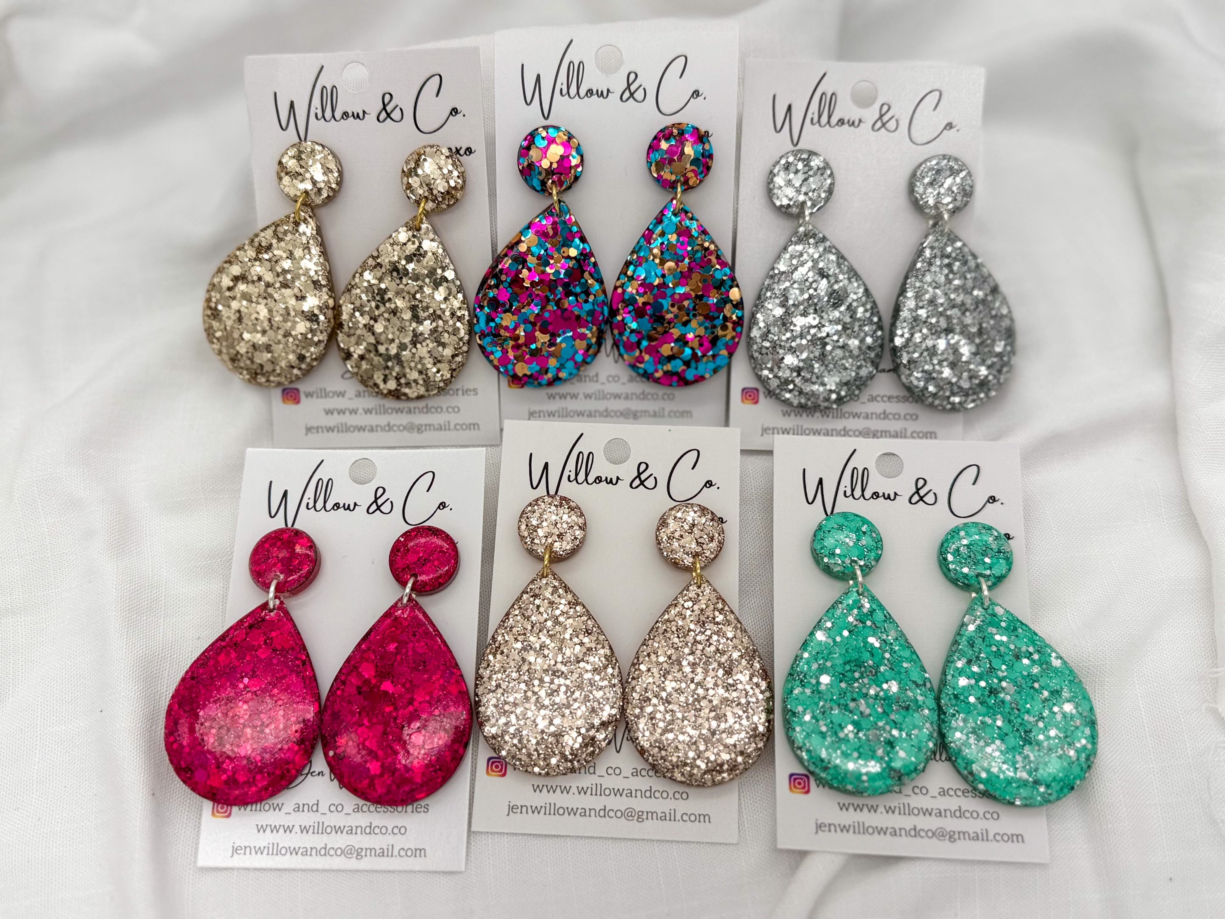 LARGE DANGLES – Willowandcoaccessories